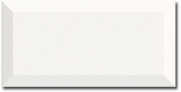 Biselado Blanco Mate Bx 10x20cm – Cosmopolitan